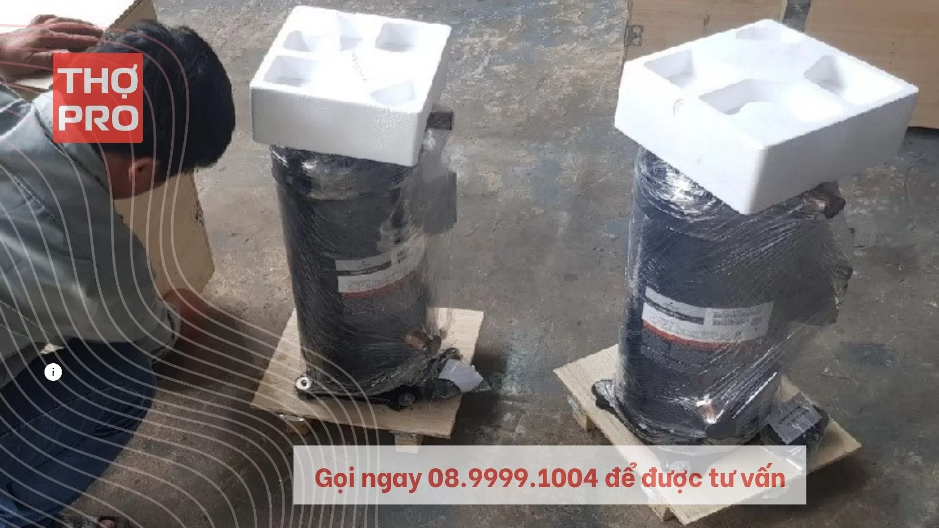 Sửa block máy lạnh điều hòa uy tín, linh kiện chính hãng - Thợ Pro